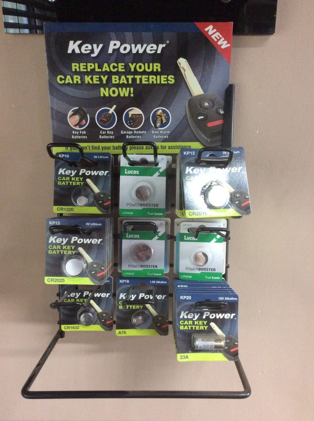 Car Key Batteries - in Dursley from Autocheck Car Care Centre